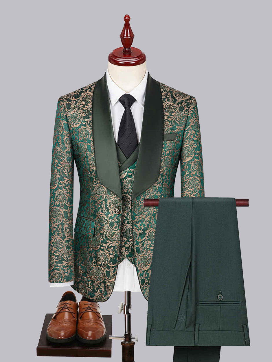 Emerald Green Suits for Men – Stylish Men's Formal & Casual Suits ...