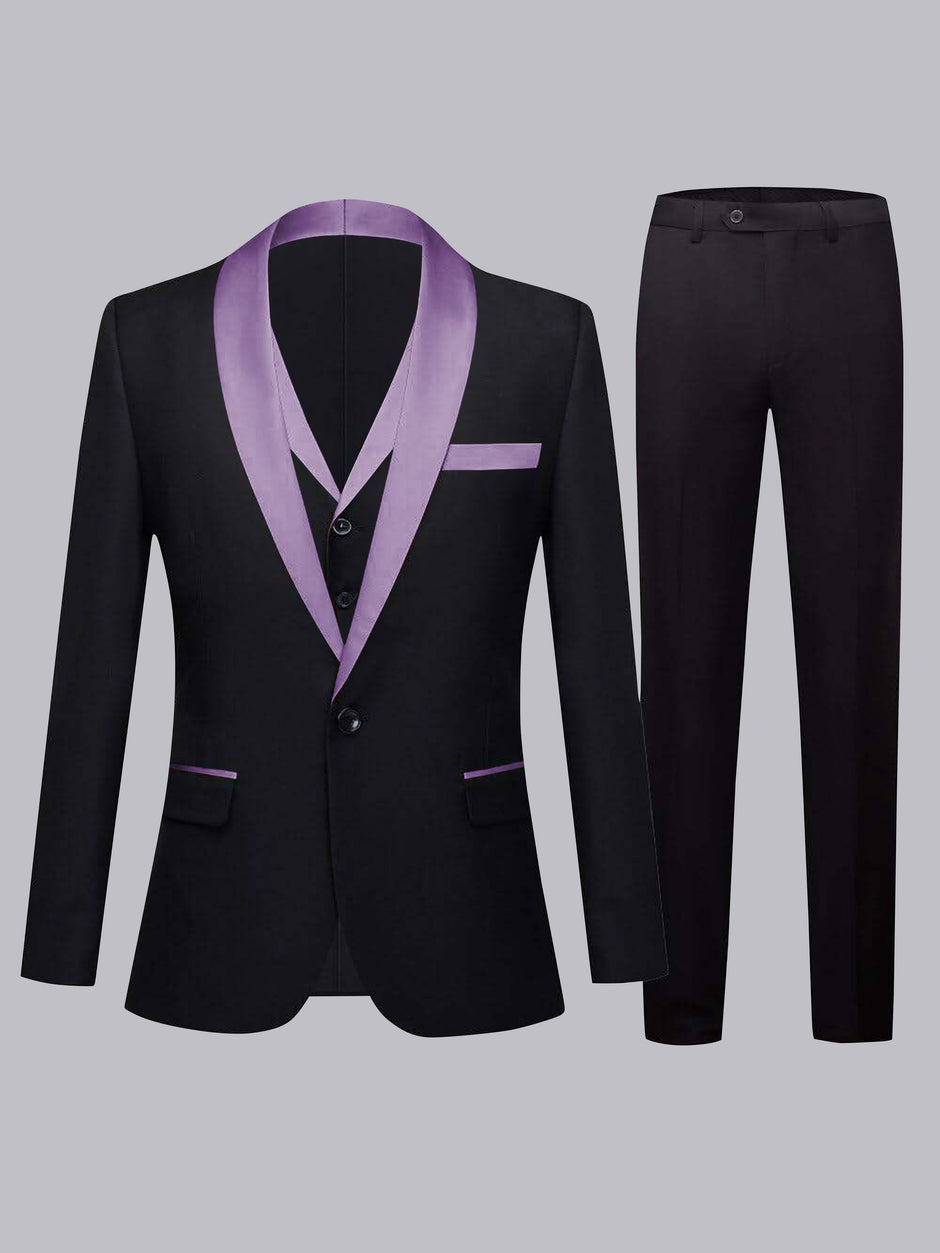 Men’s One Button Blazer Suits | Elegant Wedding & Formal Style ...